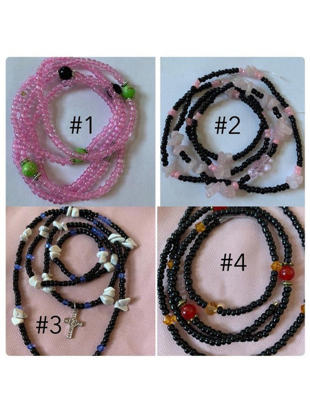 Chakra waist beads Glamorous Chicks Headwraps
