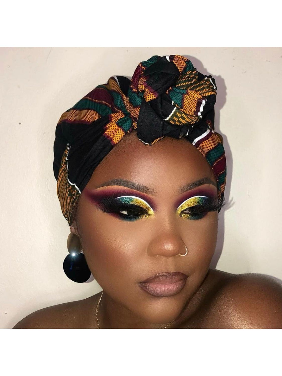 Sheer Royalty Head wrap (Gele) – Glamorous Chicks Headwraps